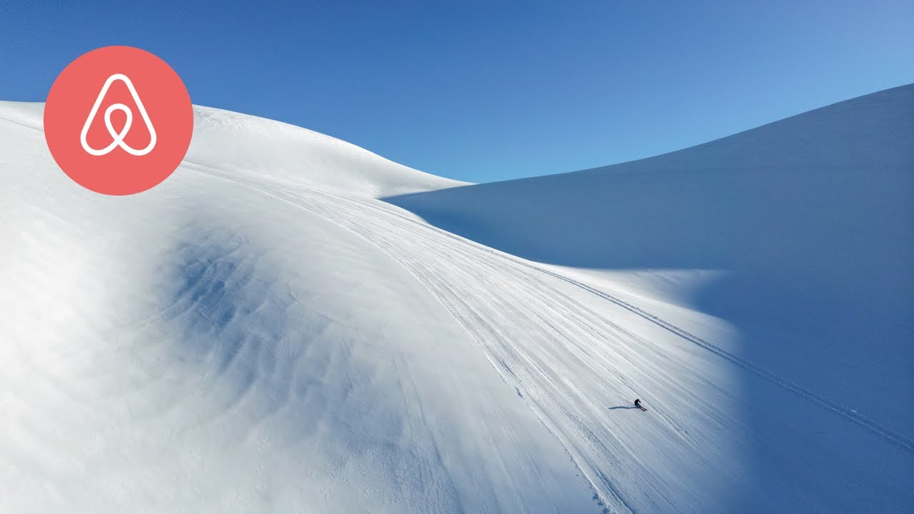 Airbnb - Skiing Advert Song - Boombastic